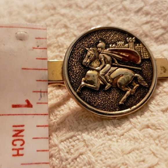 SWANK | Accessories | Vintage Swank Heraldic Knight Gold Tone Tie Clip ...